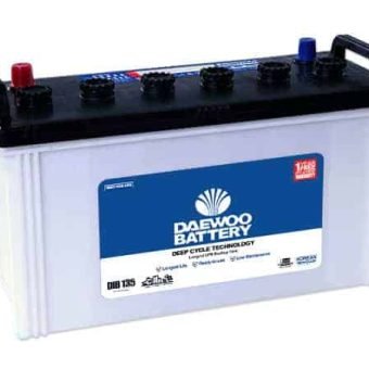 Daewoo DHV-250 Battery 190 AH Daewoo Battery - Battery Ustad